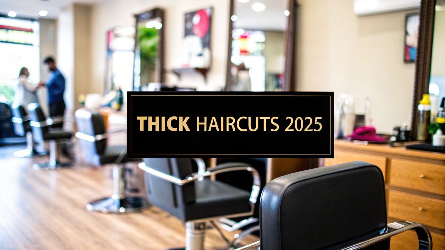 8 Good Haircuts for Thick Hair to Try in 2025